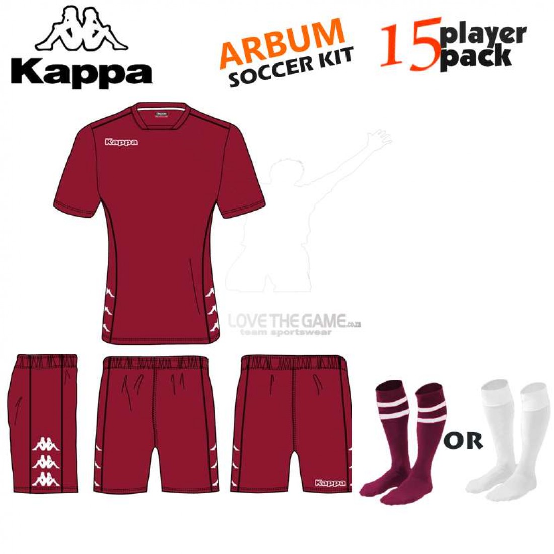 Kappa Soccer Kits on Sale including Free Delivery
