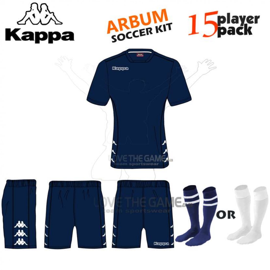 Kappa Soccer Kits on Sale including Free Delivery