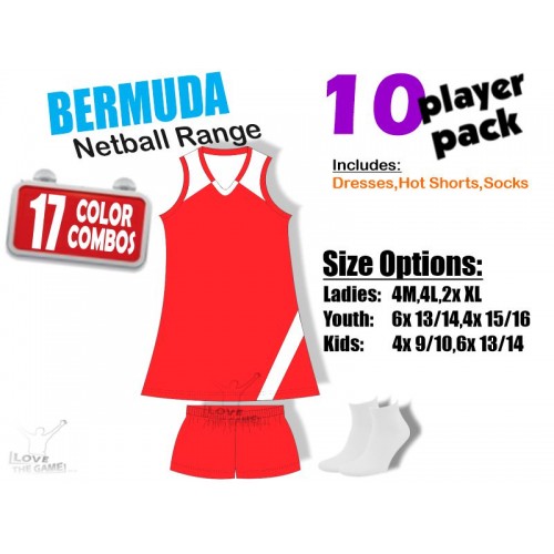 Netball Kits on Sale including Puma Kits, Nike Kits, Team Kits, Custom ...