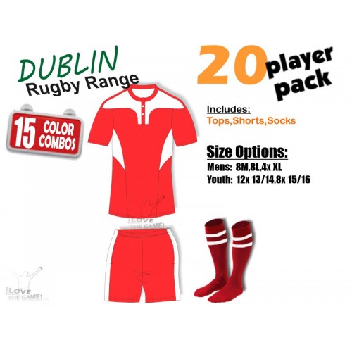 Rubgy Kits available including Soccer Shirts, Soccer Shorts, Soccer ...